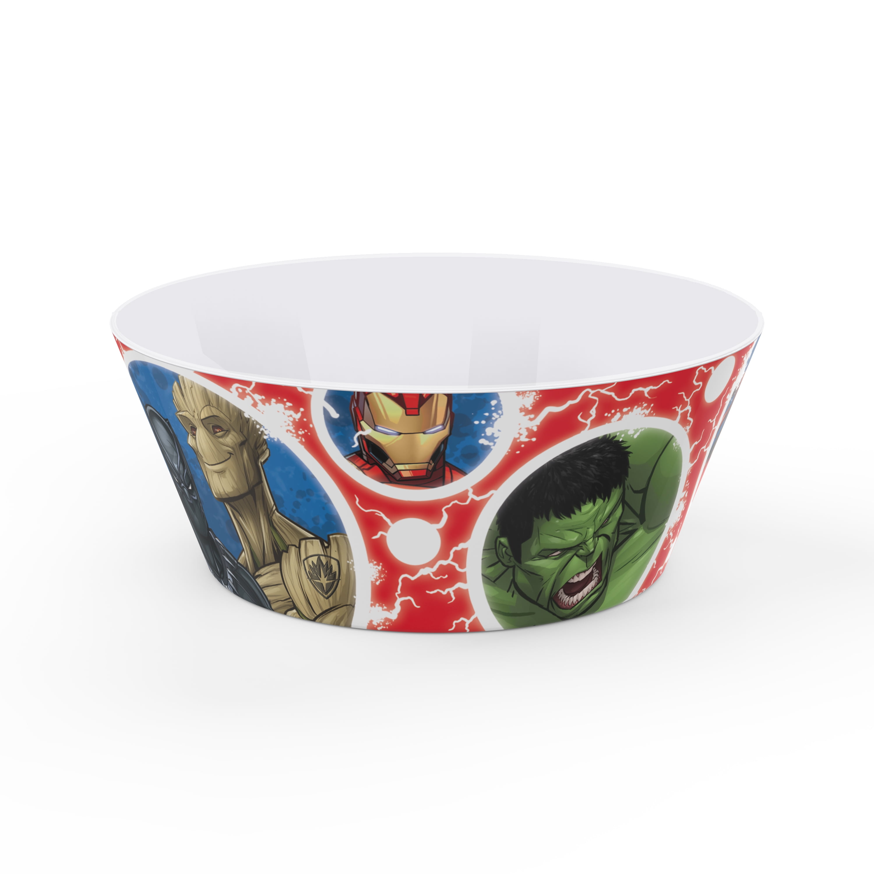 Zak! Designs Marvel Avengers Melamine Bowl - Walmart.com