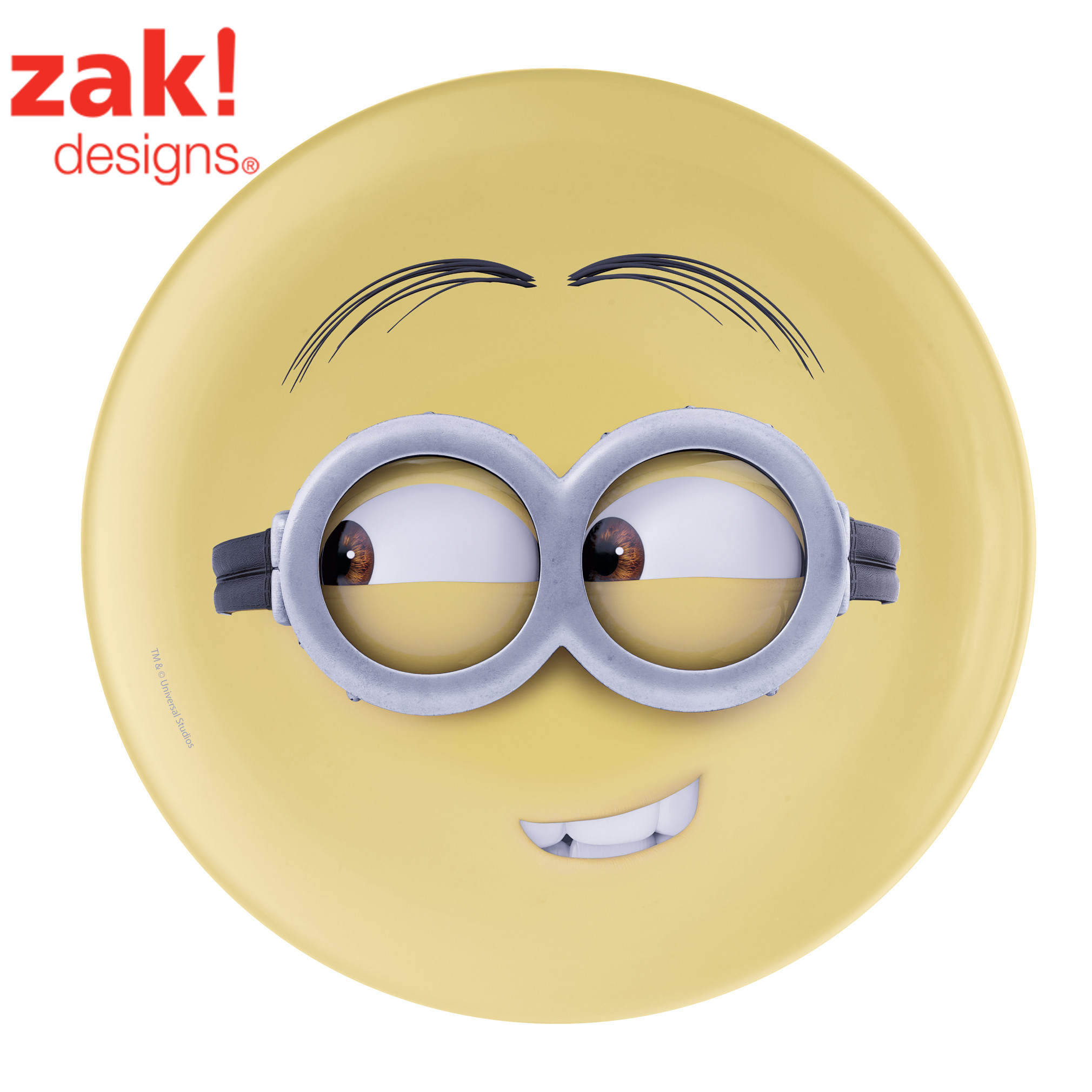 Zak! Designs Minions Dave BPA-Free Despicable Me Movie Kid's Plate ...