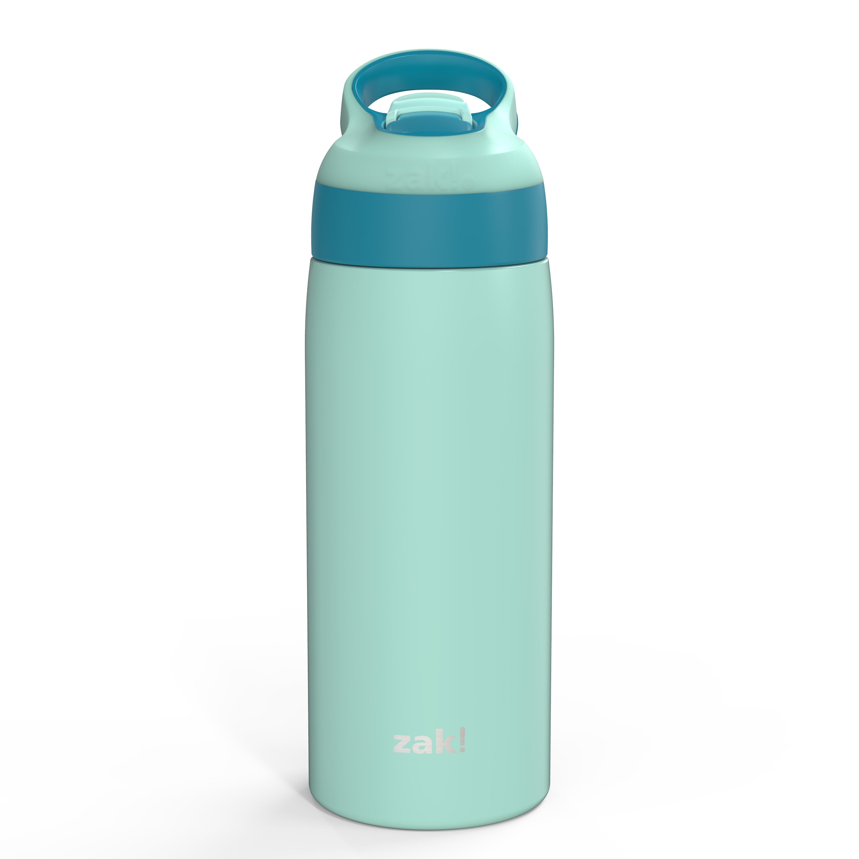 Zak Designs Insulated Water Bottle - 19oz Stainless Steel - Walmart.com