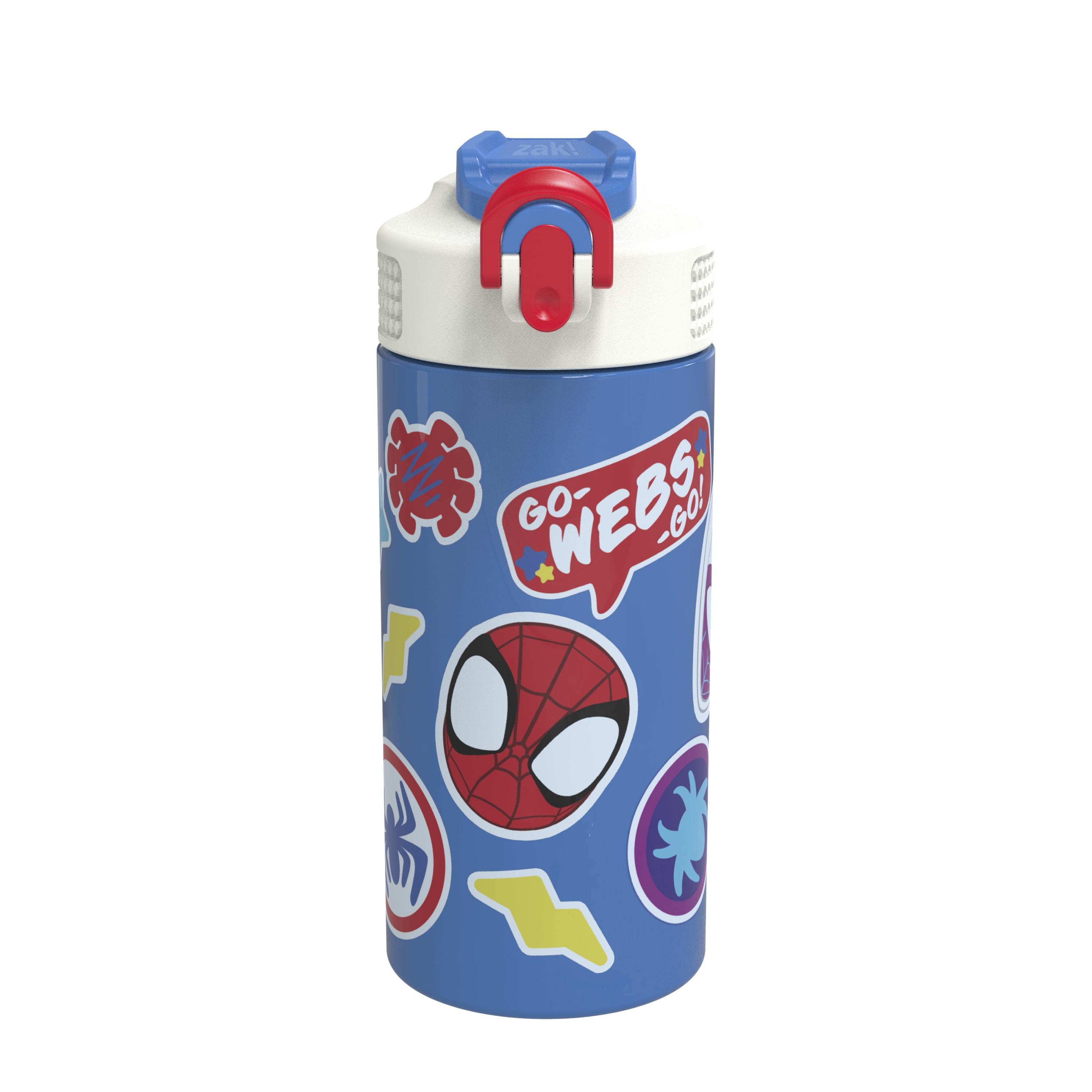 Zak Designs Spiderman 14 oz Double Wall Vacuum Insulated Thermal Kids ...