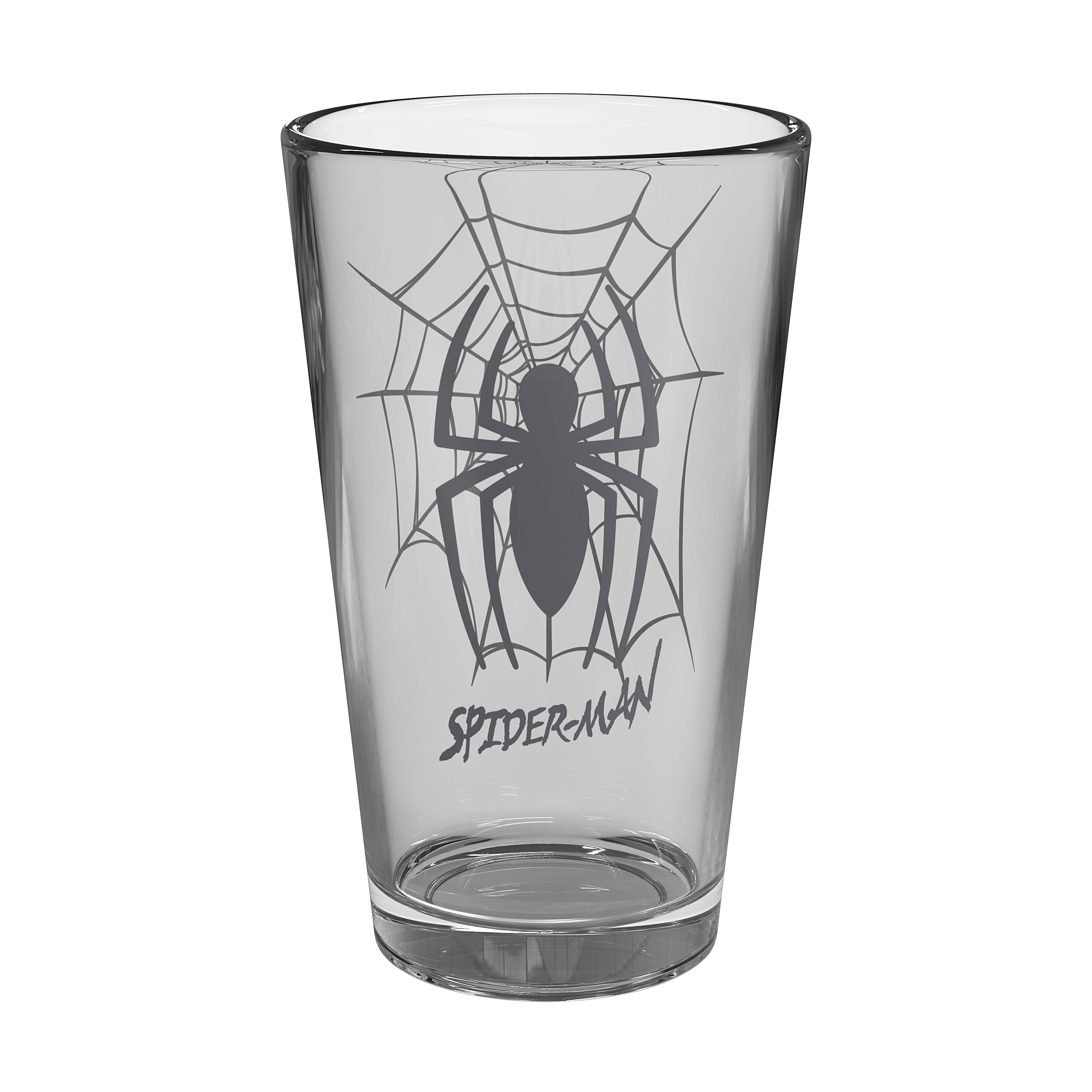 Zak Designs Spiderman 16oz Decorative Pint Glass Tumbler Drinkware ...