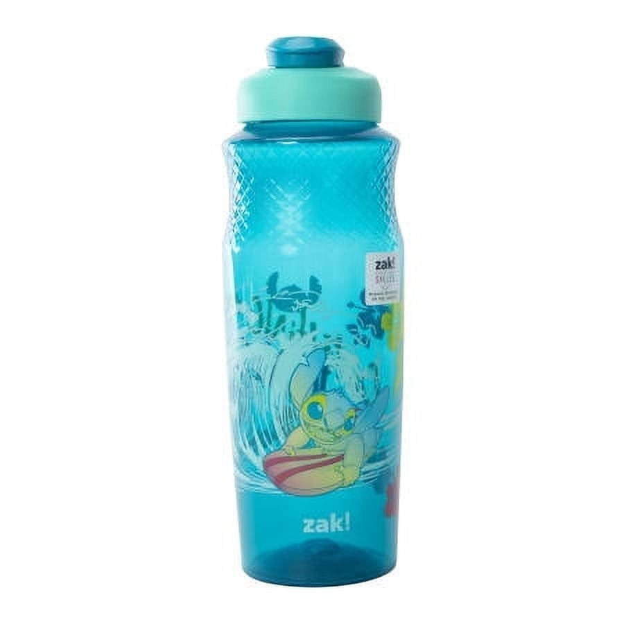 Zak! Stitch Water Bottle 30oz - Blue Bottle W/Blue Cap - Walmart.com