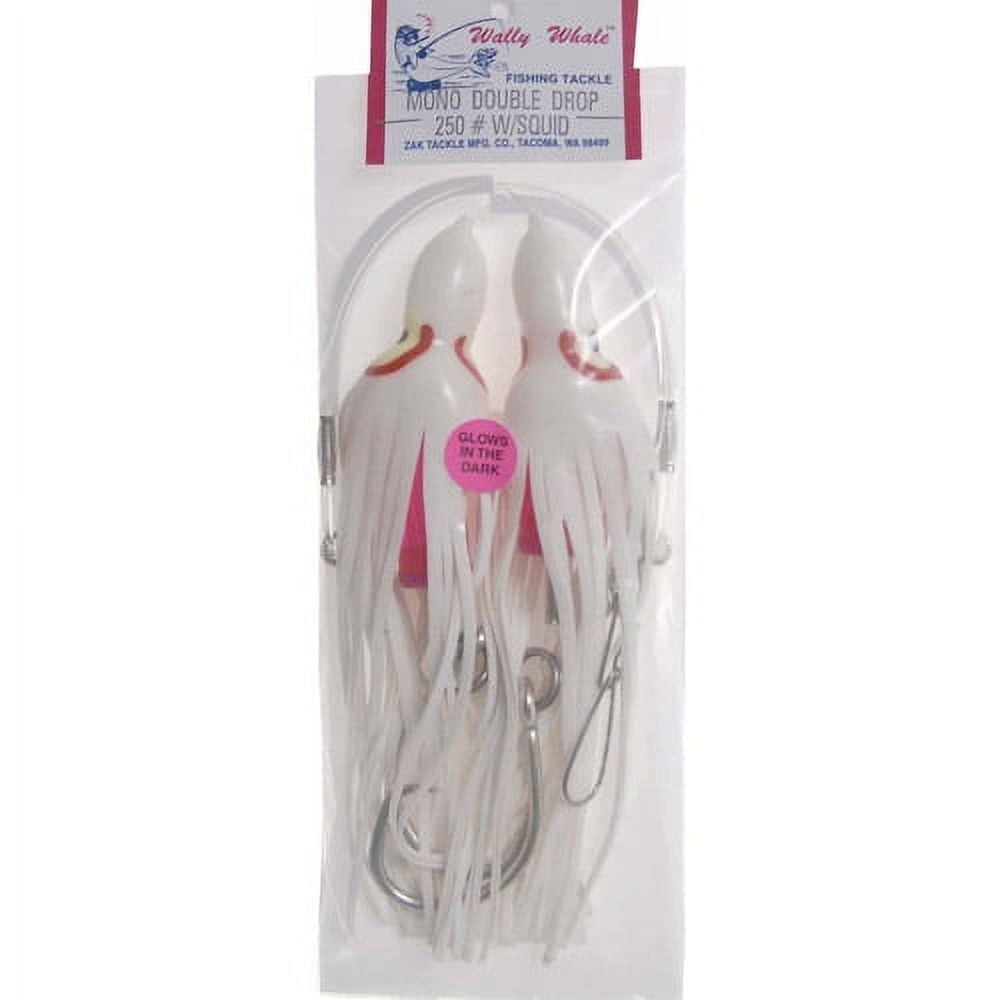 Gibbs Delta Zak Mono Double Drop Squid Rigs, Saltwater Fishing Lure, 2 ...