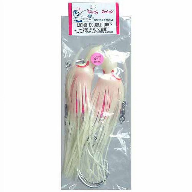 Zak Tackle Mono Double Drop with Squid Rigs - Walmart.com
