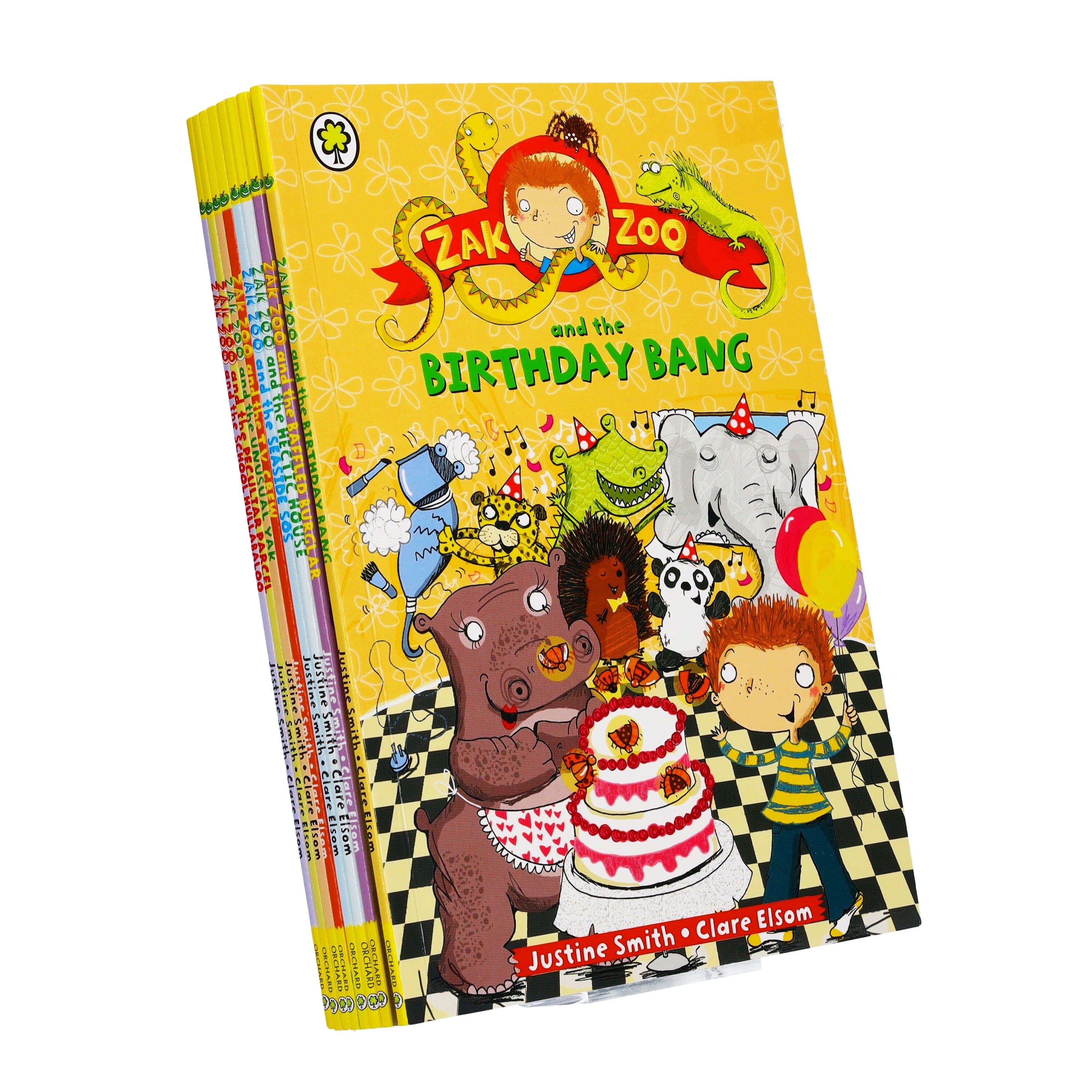 Zak Zoo Series By Justine Smith 8 Books Collection Set - Ages 6-11 ...