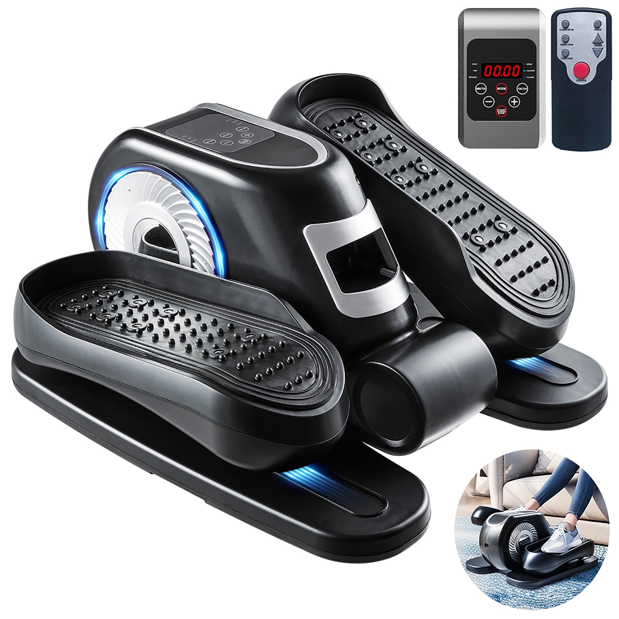 Zakle Under Desk Elliptical Machine, Electric Training Machines, Seated ...