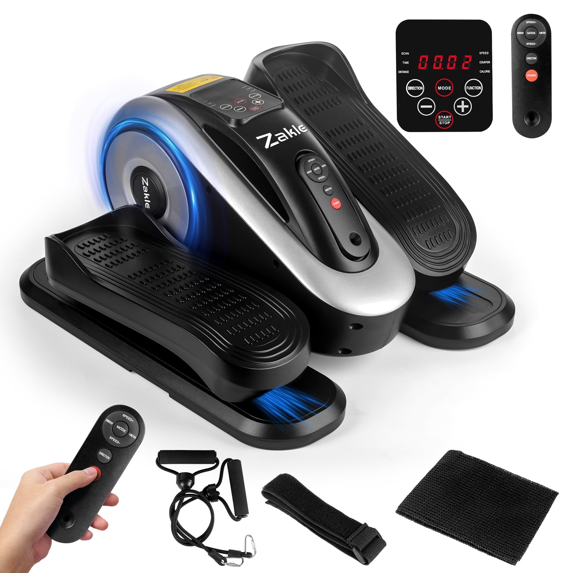 Zakle Under Desk Elliptical Machine, Fully Assembled Ellipse Leg ...