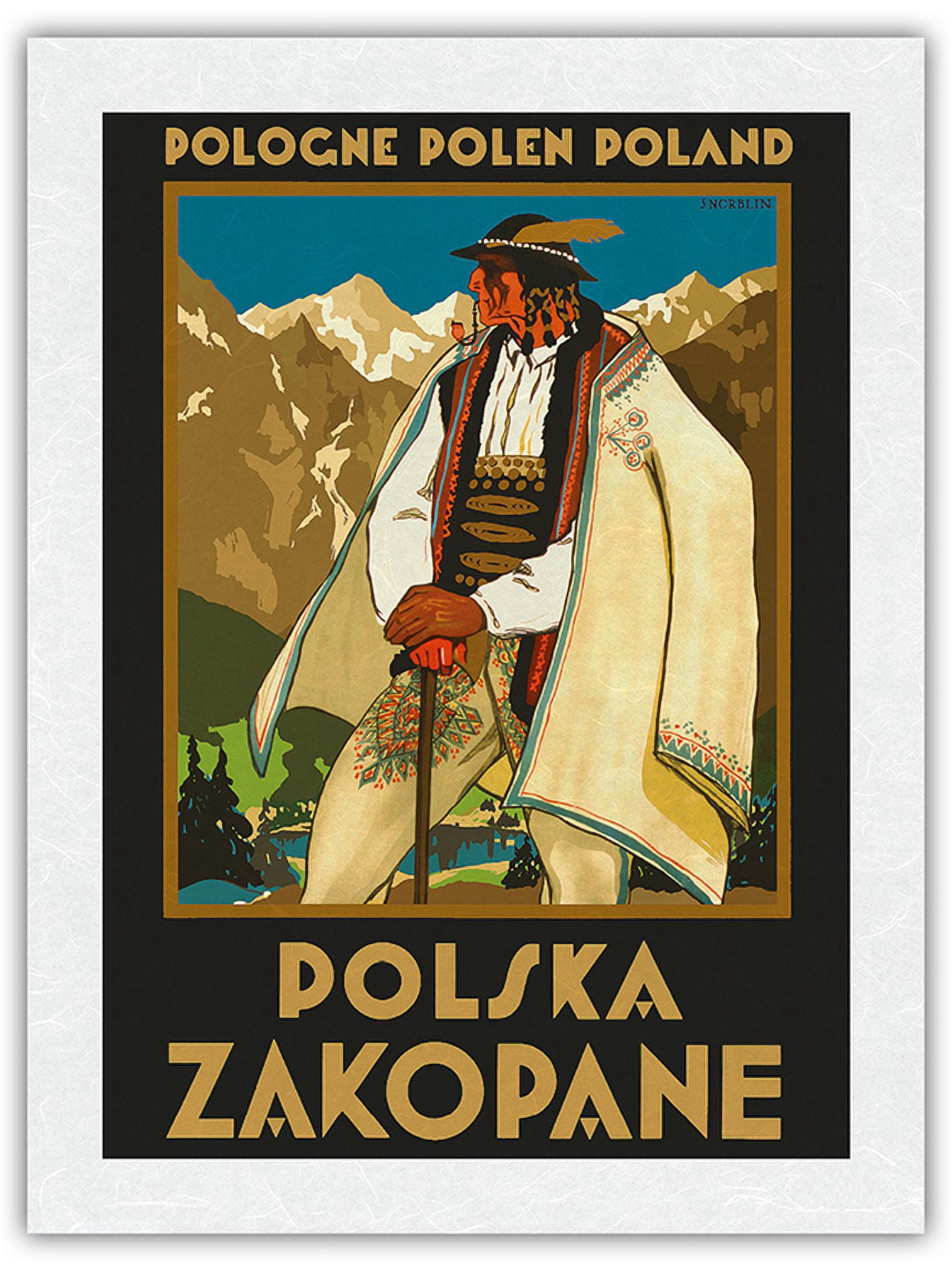 Zakopane Poland (Polska Pologne Polen) - Tatras Mountains - Vintage ...