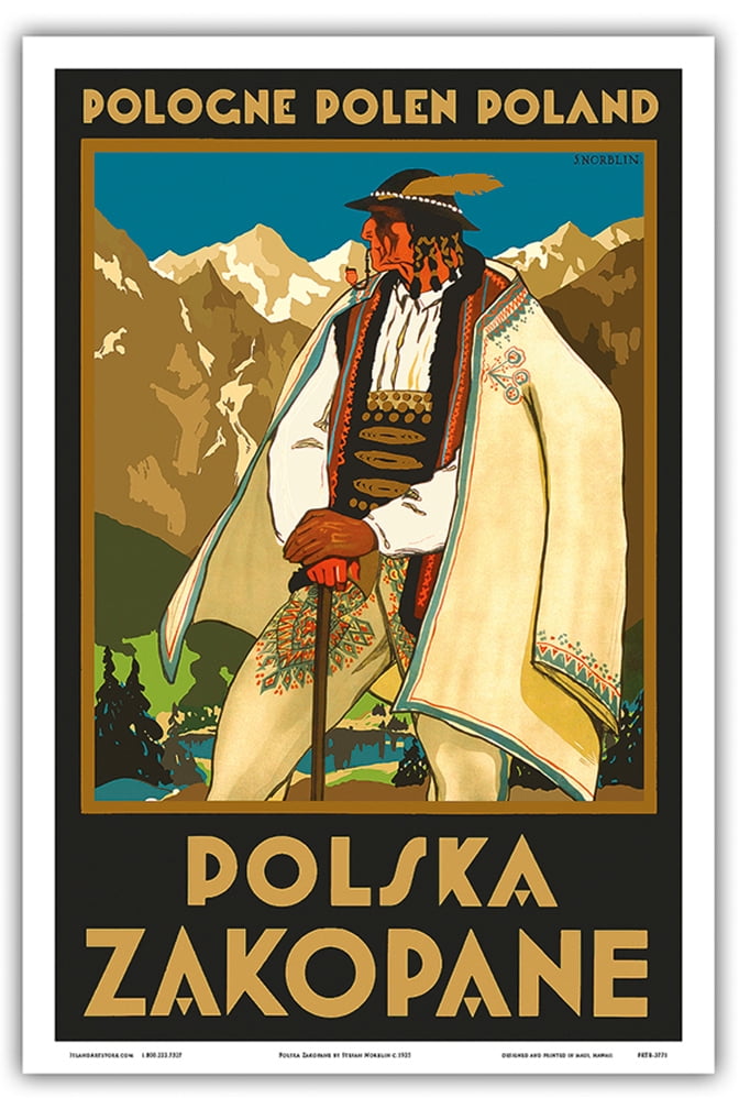 Zakopane Poland (Polska Pologne Polen) - Tatras Mountains - Vintage ...