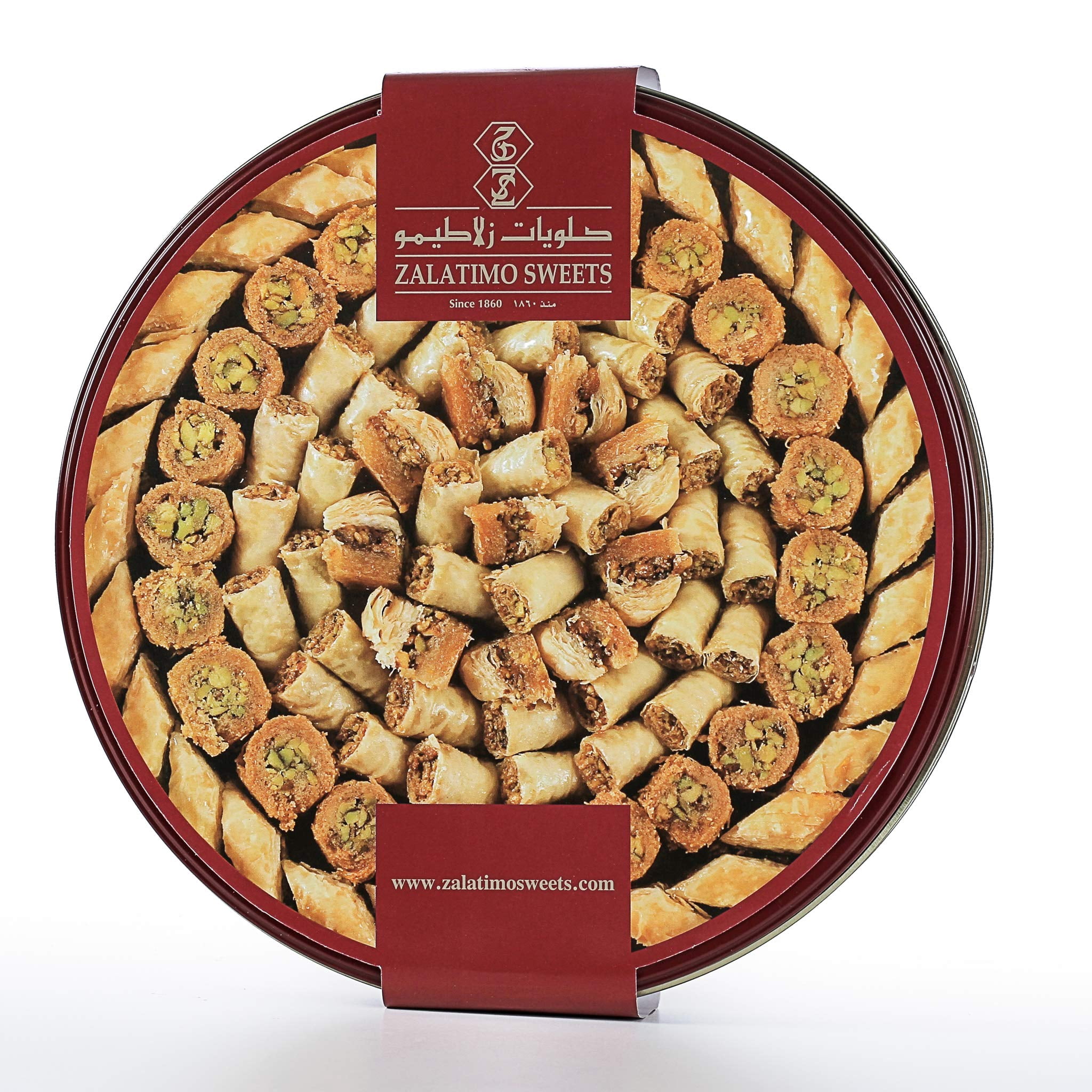 Zalatimo Sweets Since 1860, OKA4 100% All Natural Assorted Baklava ...