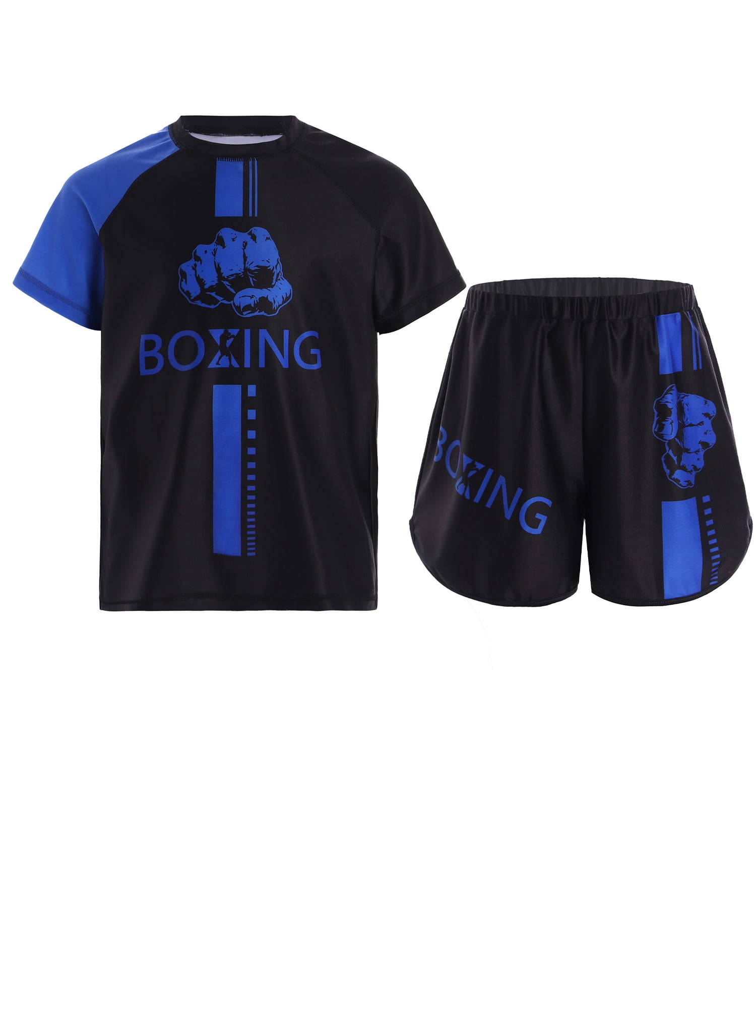 Zaldita Boys 2 Piece Boxing Uniform Sets Kids Training Kick Boxing ...