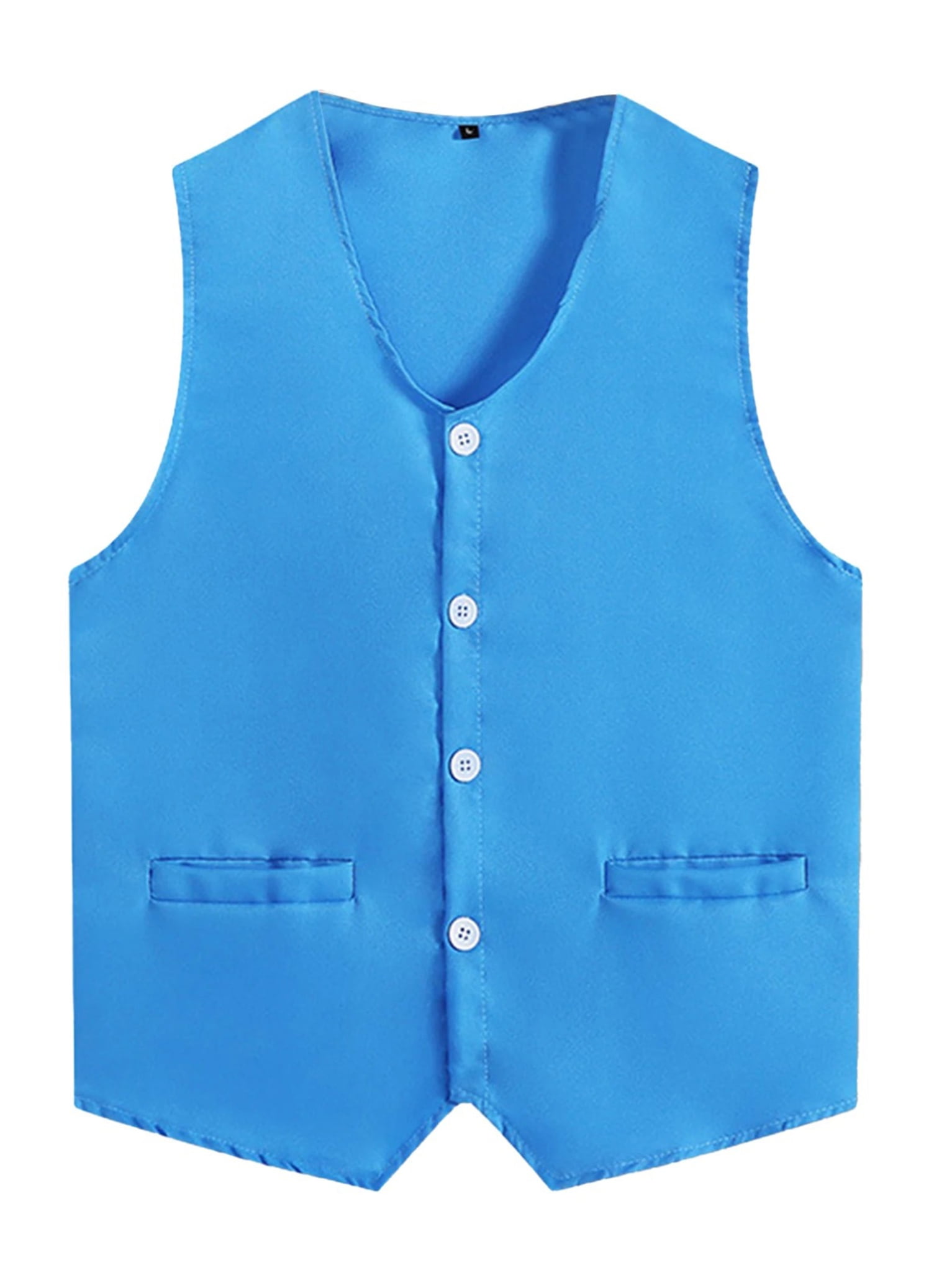 Zaldita Button Vest Women Men Volunteer Activity Vest Waiter ...