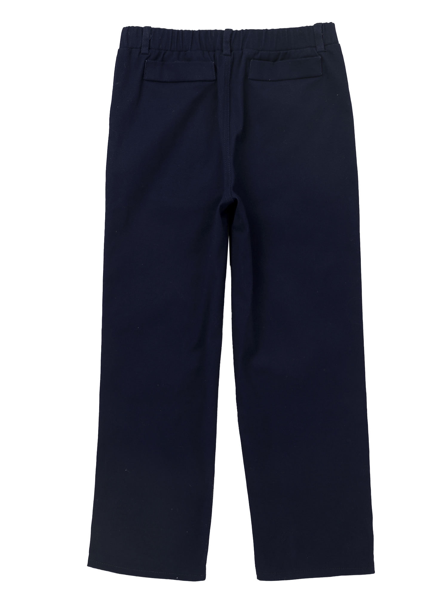 Zaldita Kids Boys Slim Fit School Uniform Straight Pants Elastic ...