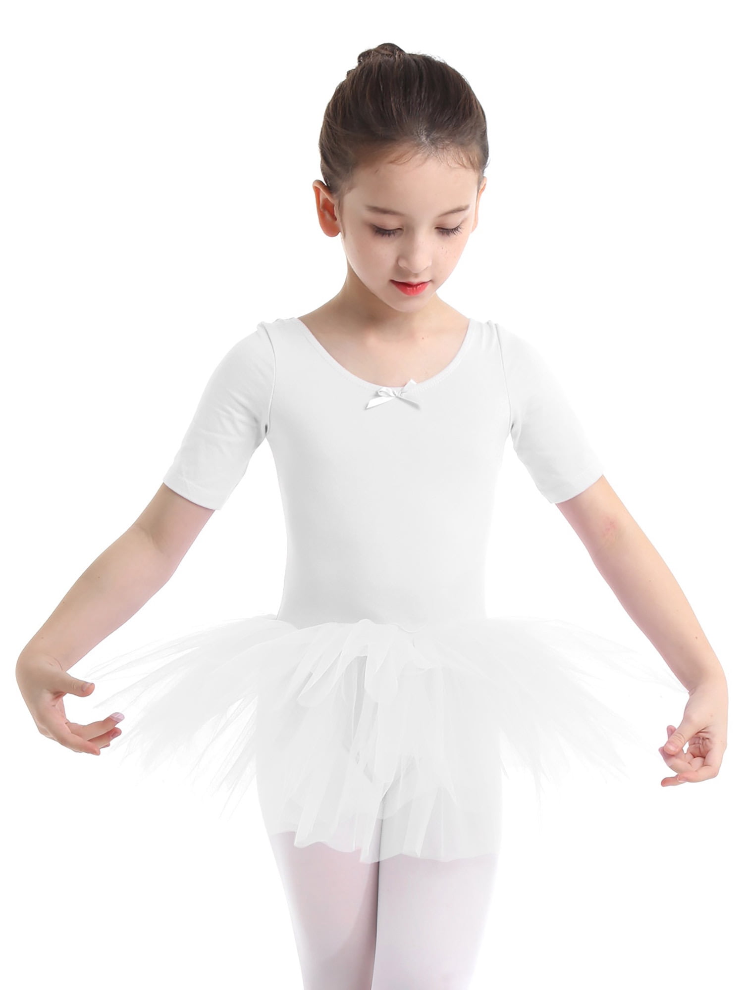 Zaldita Kids Girls Ballet Dance Tutu Dress Gymnastics Leotard with ...