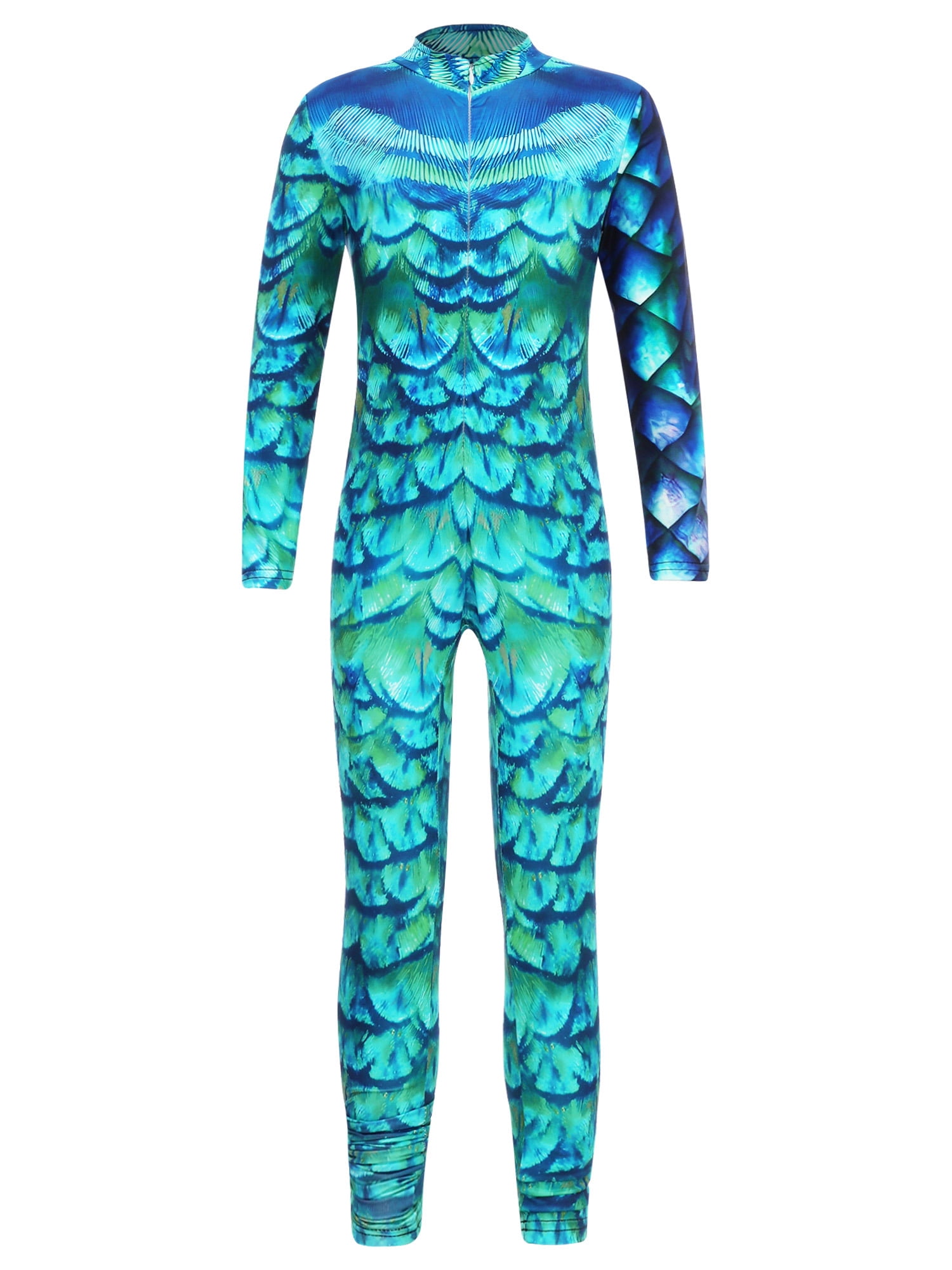 Zaldita Kids Girls One Piece Unitards Long Sleeve Turtleneck Unitard ...