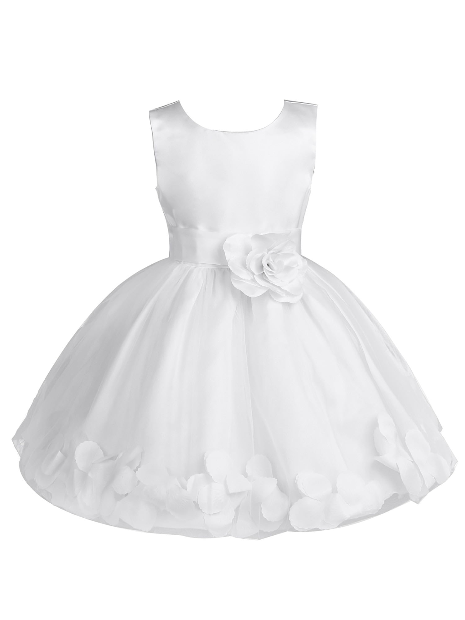 Zaldita Kids Toddler Girls Flower Dress Wedding Pageant Birthday Party ...