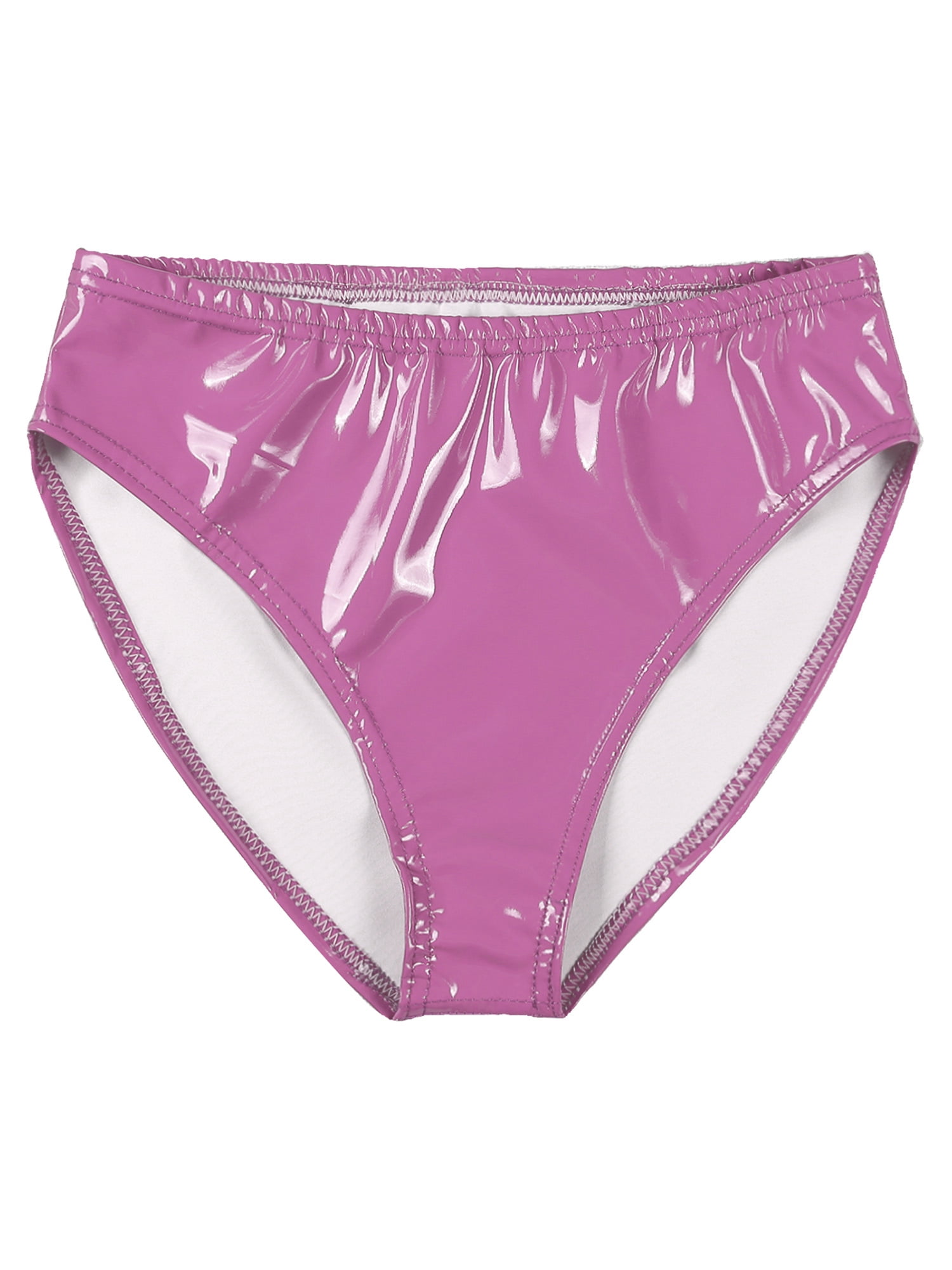 Zaldita Men's Faux Leather Briefs Metallic Novelty G-String Thong ...