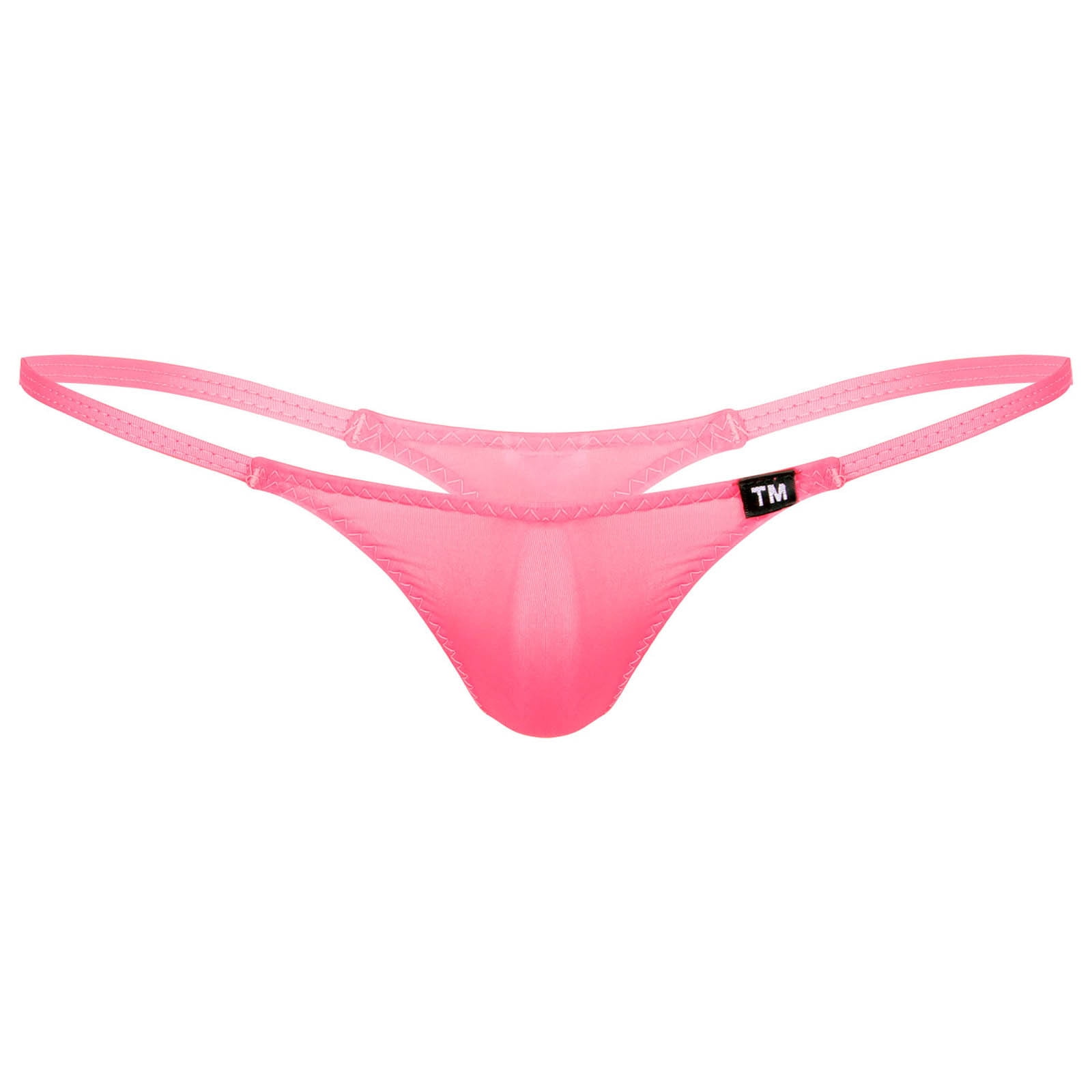 Zaldita Mens Low Rise G-String Underwear Flat Pouch T-Back Thongs ...