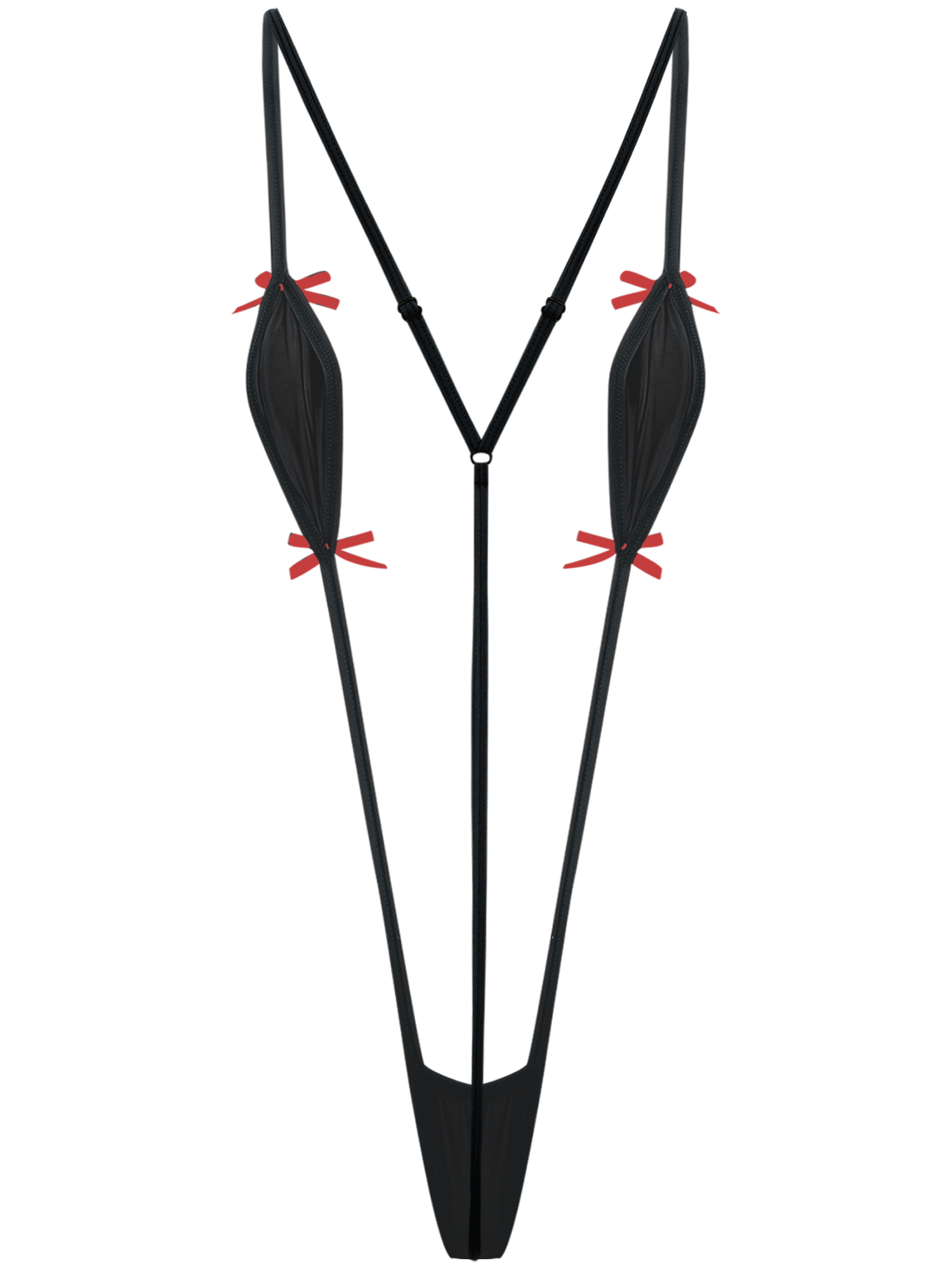 Zaldita One Piece Bikini for Women Backless Cutout Monokini Halter ...