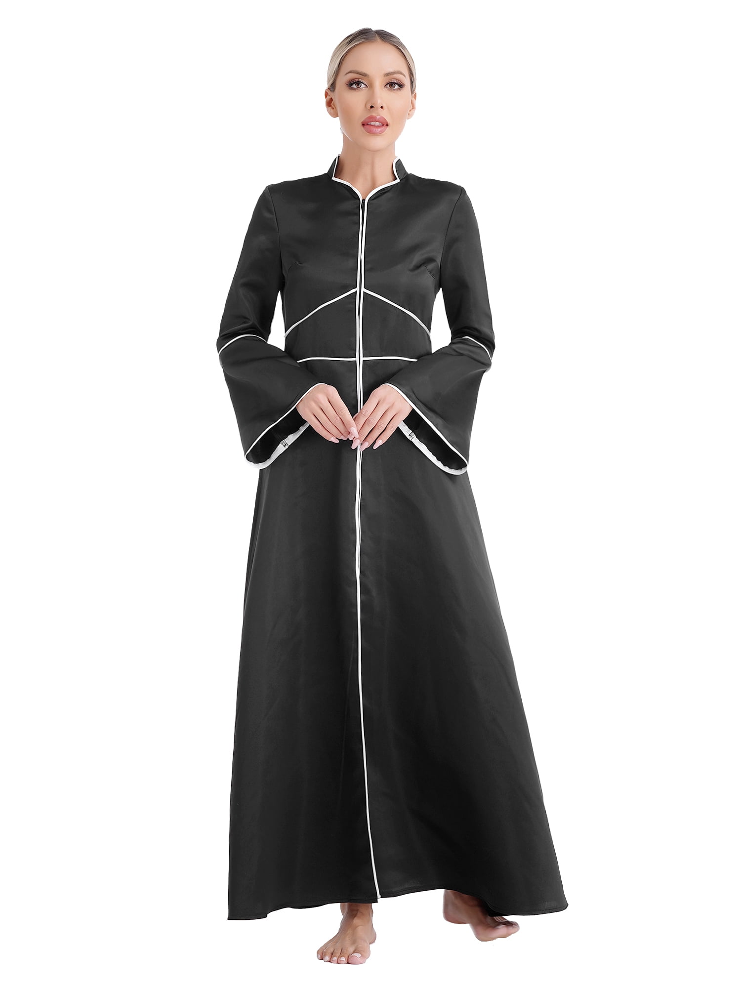 Zaldita Womens Church Clergy Dress Priest Choir Pastor Minister Cassock ...