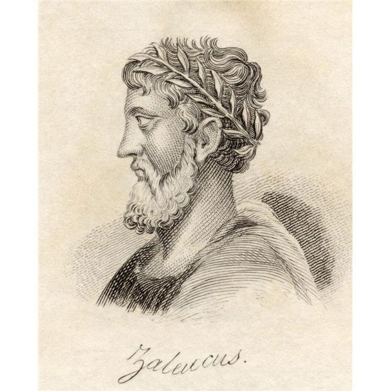 Zaleucus 7th Century Bc Greek Lawgiver of Epizephyrian Locri In Italy ...