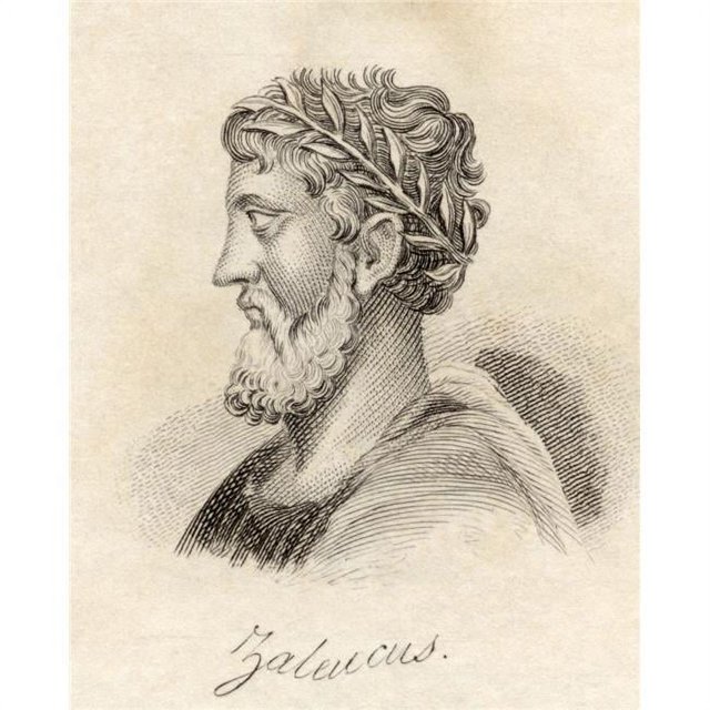 Zaleucus 7th Century Bc Greek Lawgiver of Epizephyrian Locri In Italy Deviser of The First ...