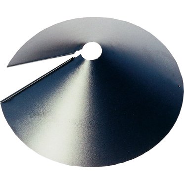 16-inch Wrap Around Black Squirrel Baffle（PVC Environmentally friendly ...