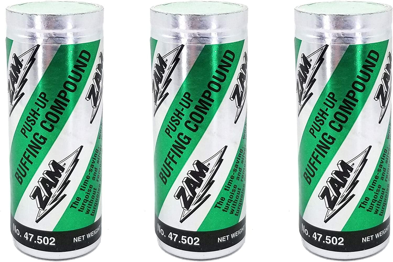 Zam Buffing Compound Jewelers Polishing Rouge Buff Cut & Polish 1/4 Lb ...