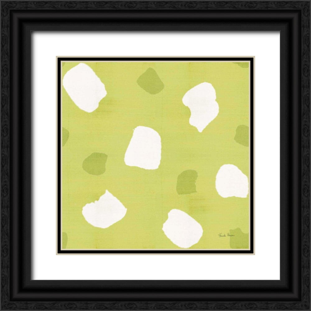 Zaman, Farida 12x12 Black Ornate Wood Framed with Double Matting Museum ...