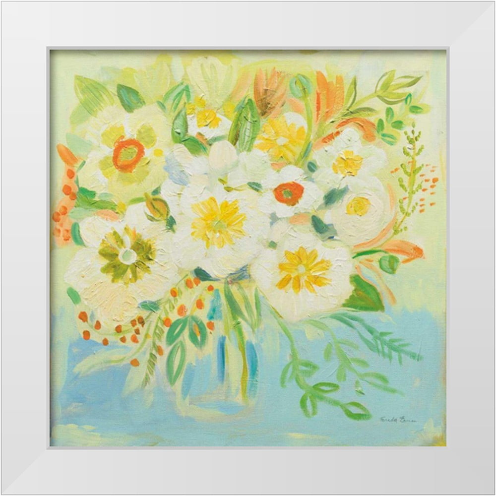 Zaman, Farida 12x12 White Modern Wood Framed Museum Art Print Titled ...