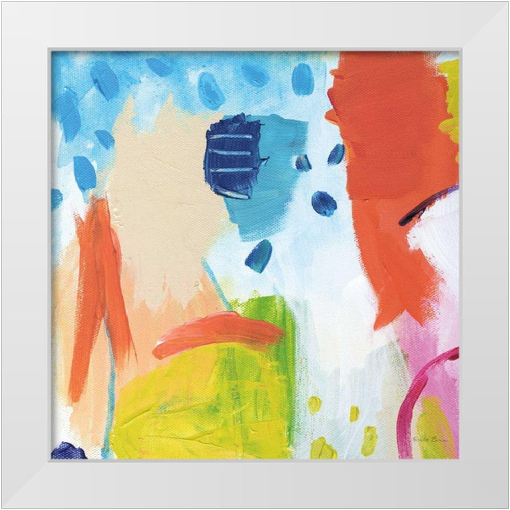 Zaman, Farida 12x12 White Modern Wood Framed Museum Art Print Titled ...