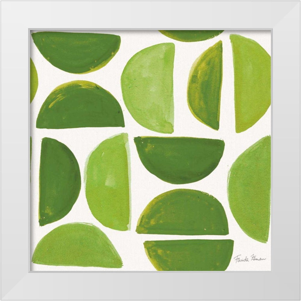 Zaman, Farida 12x12 White Modern Wood Framed Museum Art Print Titled ...