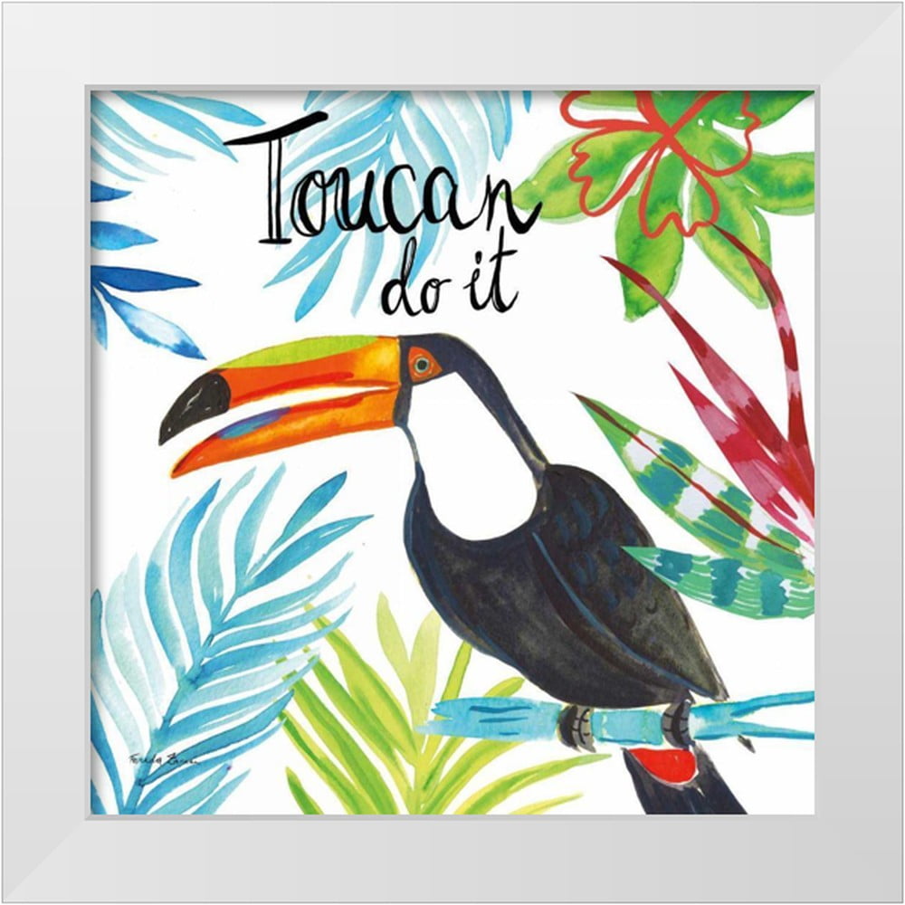 Zaman, Farida 12x12 White Modern Wood Framed Museum Art Print Titled ...