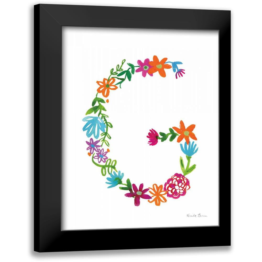 Zaman, Farida 12x14 Black Modern Framed Museum Art Print Titled ...