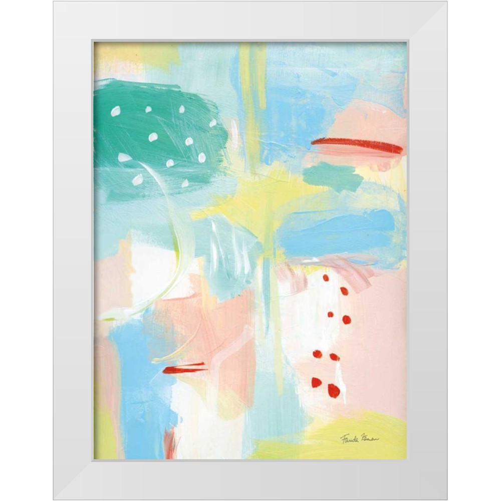 Zaman, Farida 12x14 White Modern Wood Framed Museum Art Print Titled ...