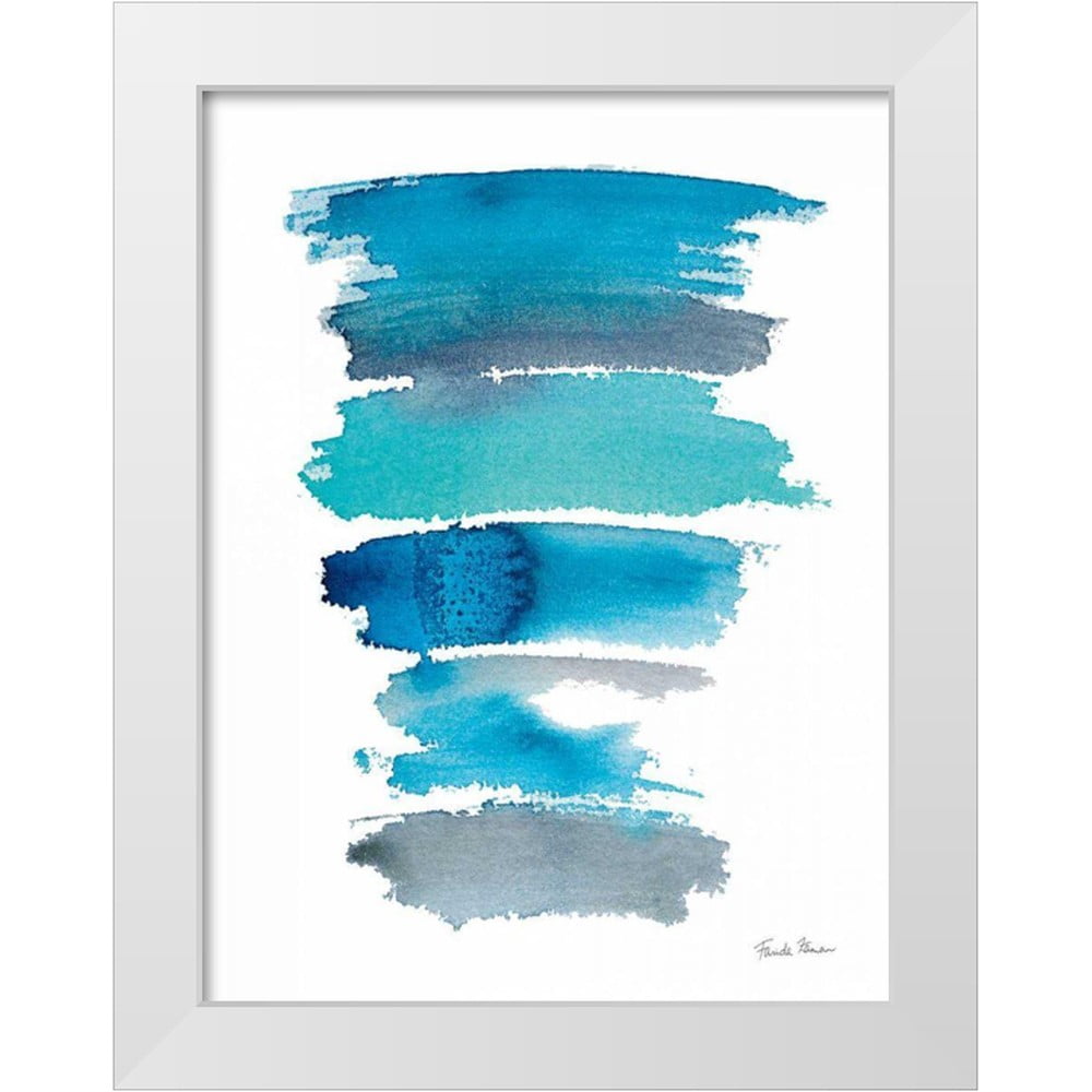 Zaman, Farida 12x14 White Modern Wood Framed Museum Art Print Titled ...