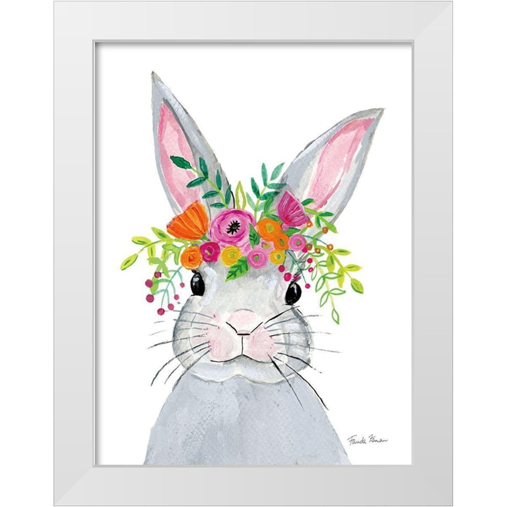 Zaman, Farida 12x14 White Modern Wood Framed Museum Art Print Titled ...