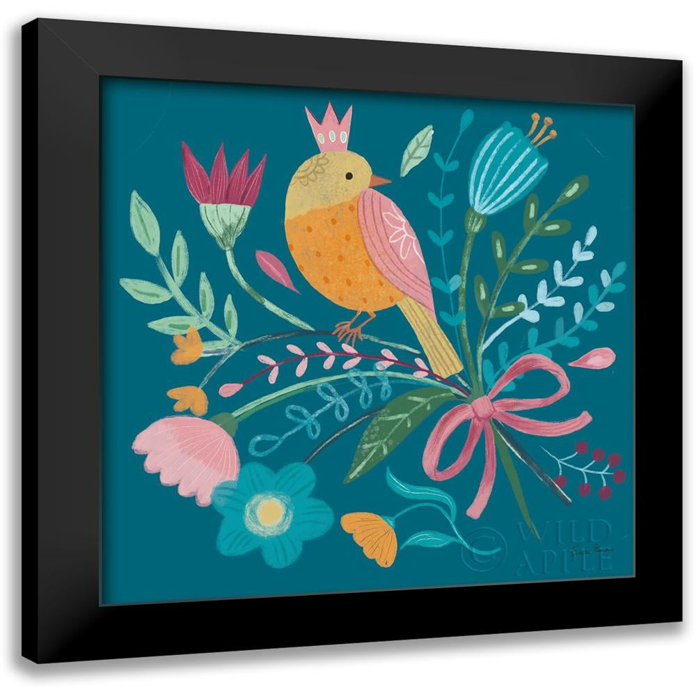 Zaman, Farida 15x15 Black Modern Framed Museum Art Print Titled - Royal ...