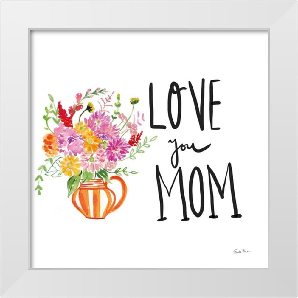 Zaman, Farida 15x15 White Modern Wood Framed Museum Art Print Titled ...