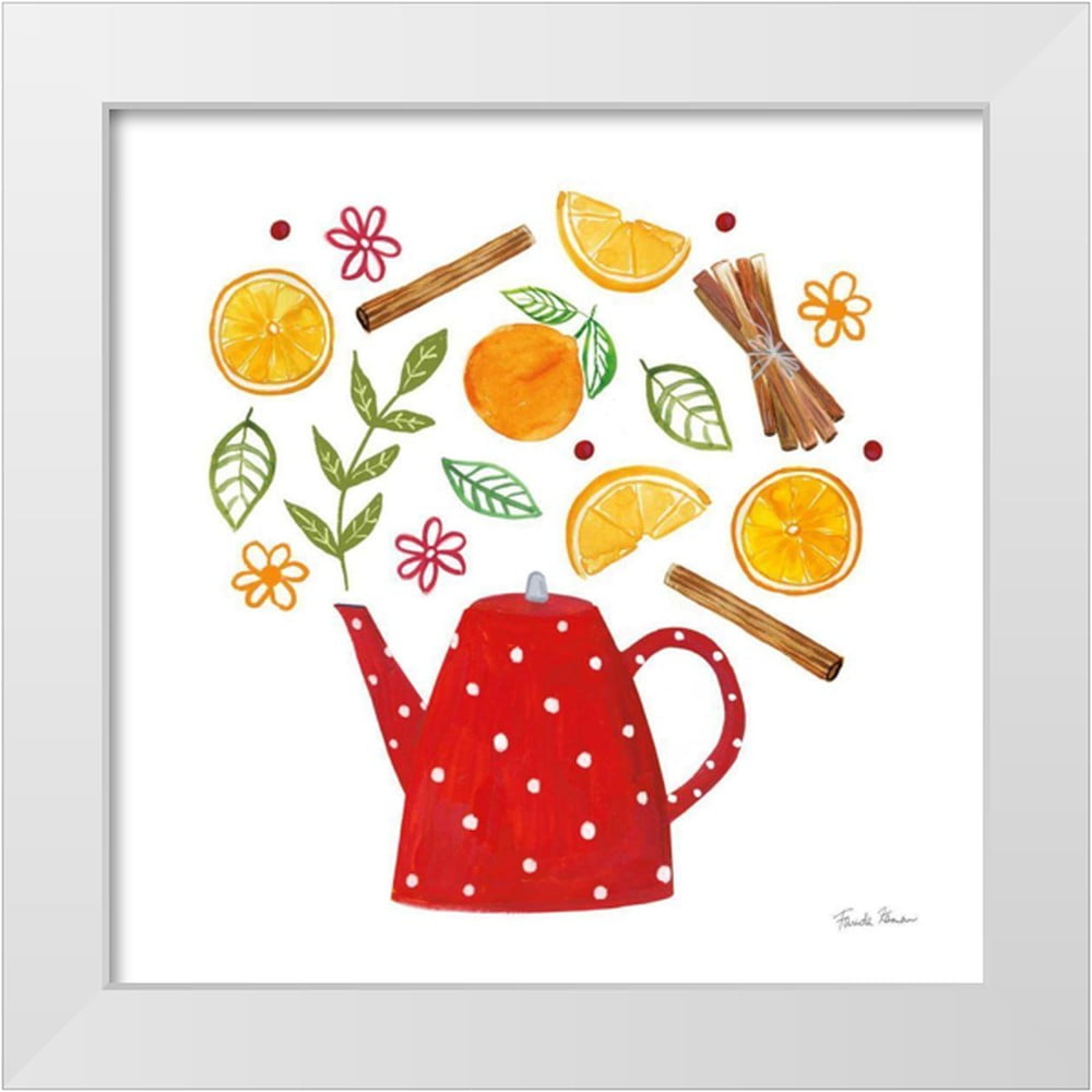 Zaman, Farida 15x15 White Modern Wood Framed Museum Art Print Titled ...