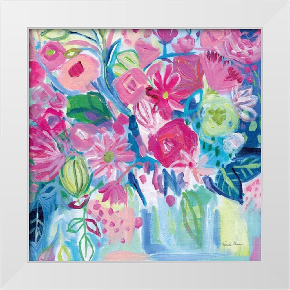 Zaman, Farida 15x15 White Modern Wood Framed Museum Art Print Titled ...