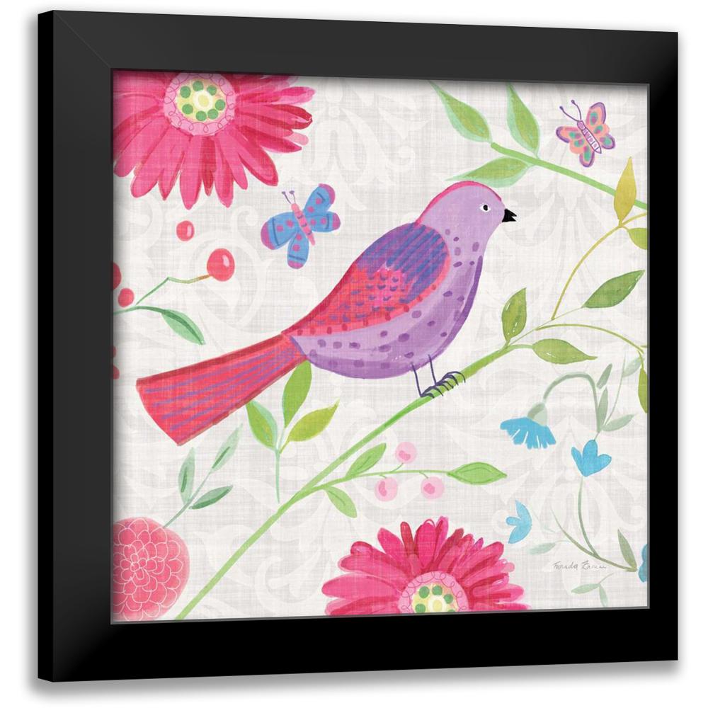 Zaman, Farida 20x20 Black Modern Framed Museum Art Print Titled ...