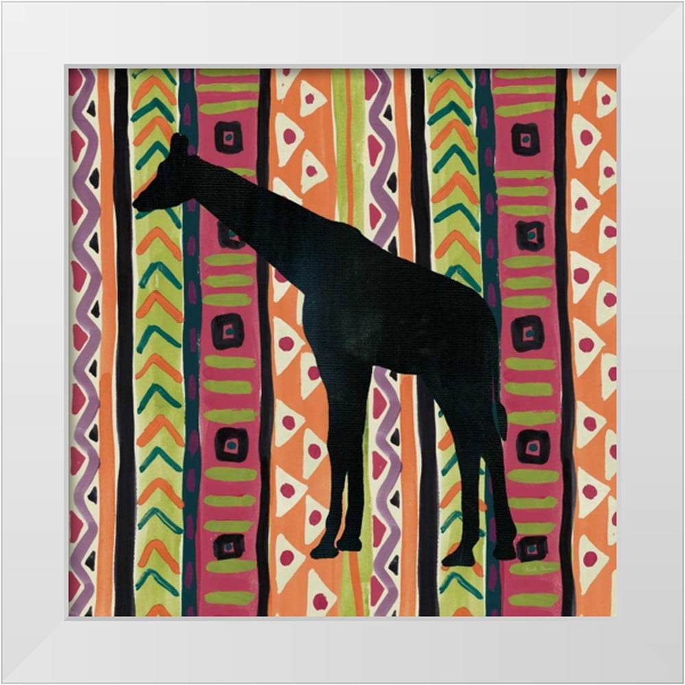 Zaman, Farida 20x20 White Modern Wood Framed Museum Art Print Titled ...