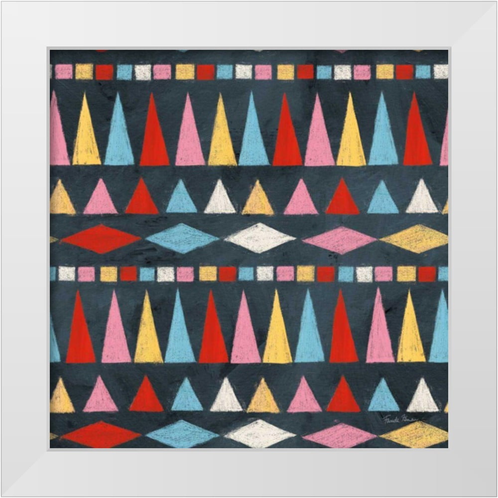 Zaman, Farida 20x20 White Modern Wood Framed Museum Art Print Titled ...