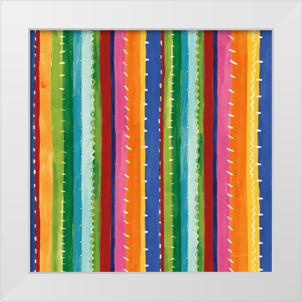 Zaman, Farida 20x20 White Modern Wood Framed Museum Art Print Titled ...