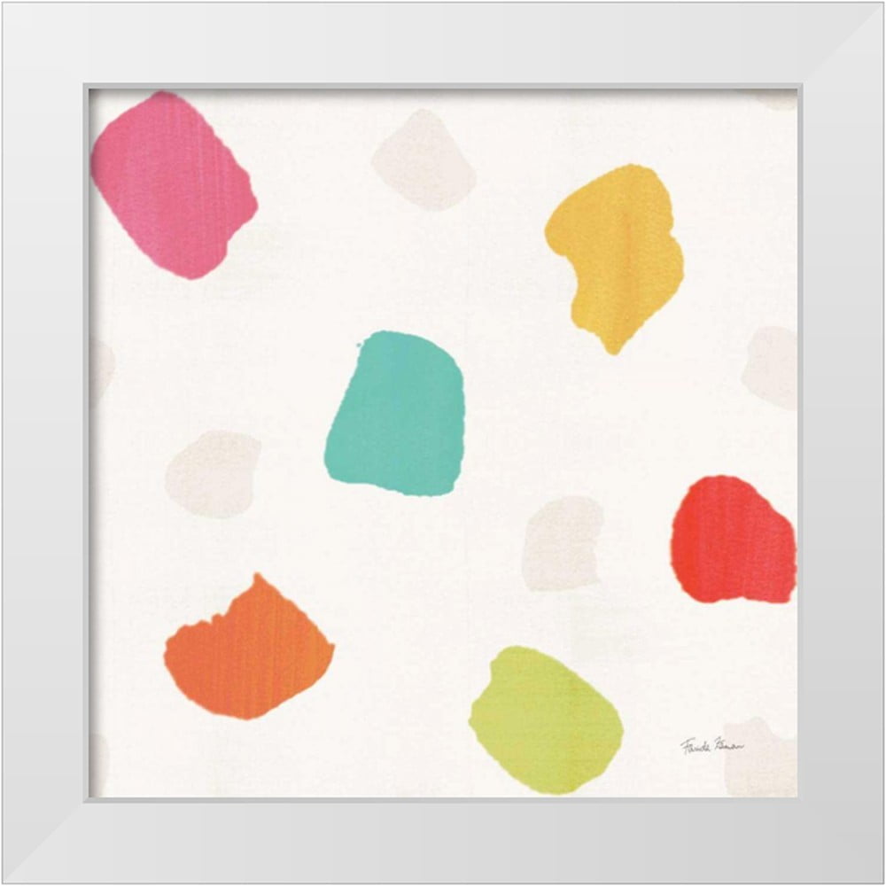 Zaman, Farida 20x20 White Modern Wood Framed Museum Art Print Titled ...