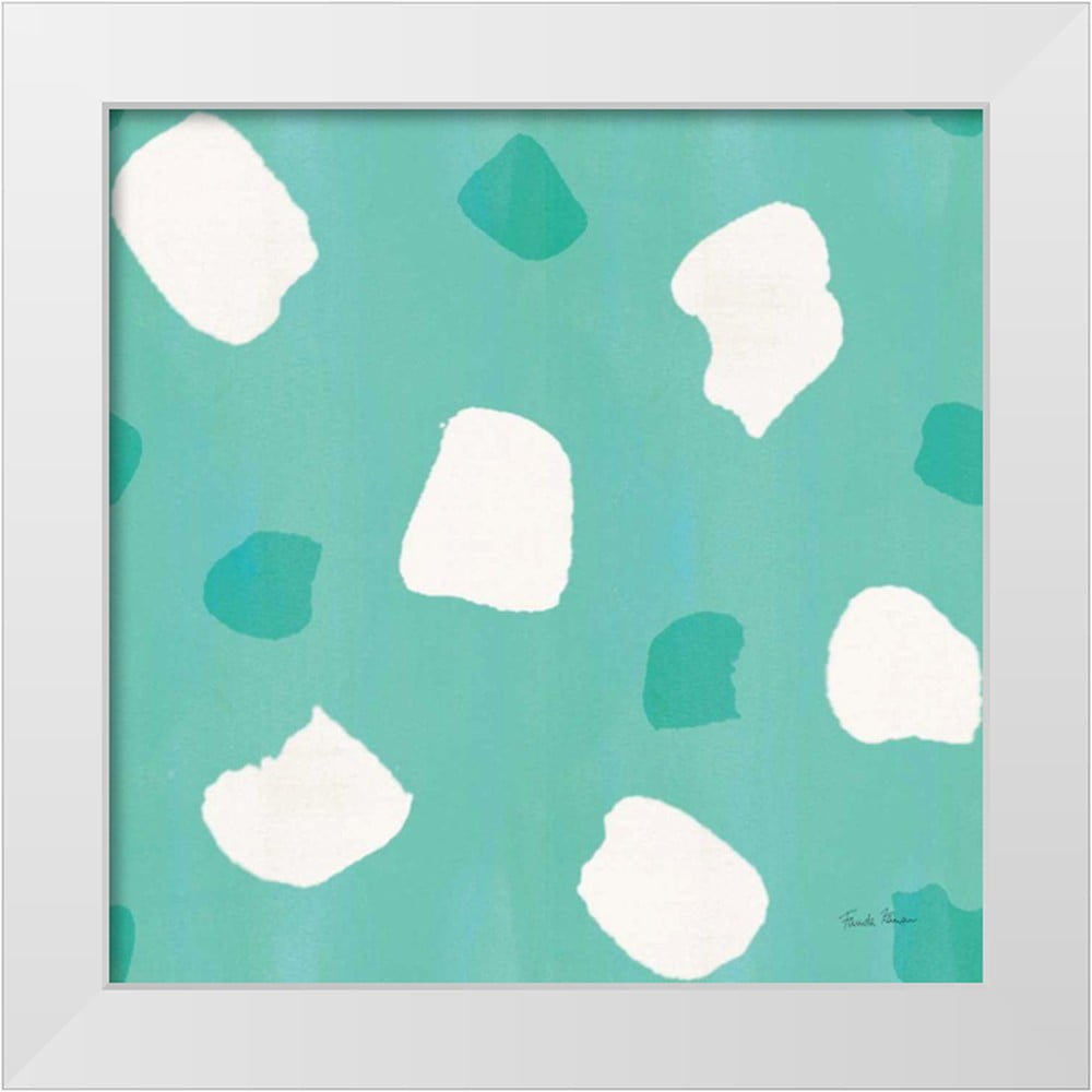 Zaman, Farida 20x20 White Modern Wood Framed Museum Art Print Titled ...
