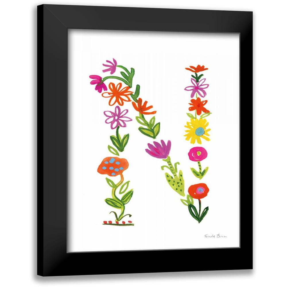 Zaman, Farida 20x24 Black Modern Framed Museum Art Print Titled ...