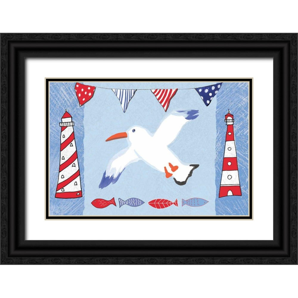 Zaman, Farida 32x23 Black Ornate Wood Framed with Double Matting Museum ...