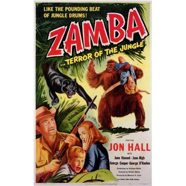 Zamba Movie Poster - 11 x 17 in. - Walmart.com
